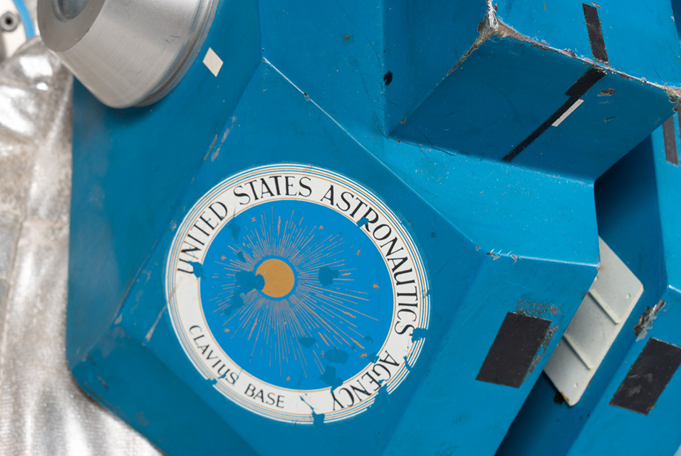 2001: A Space Odyssey suit and Neil Armstrong's Apollo 11 control stick ...