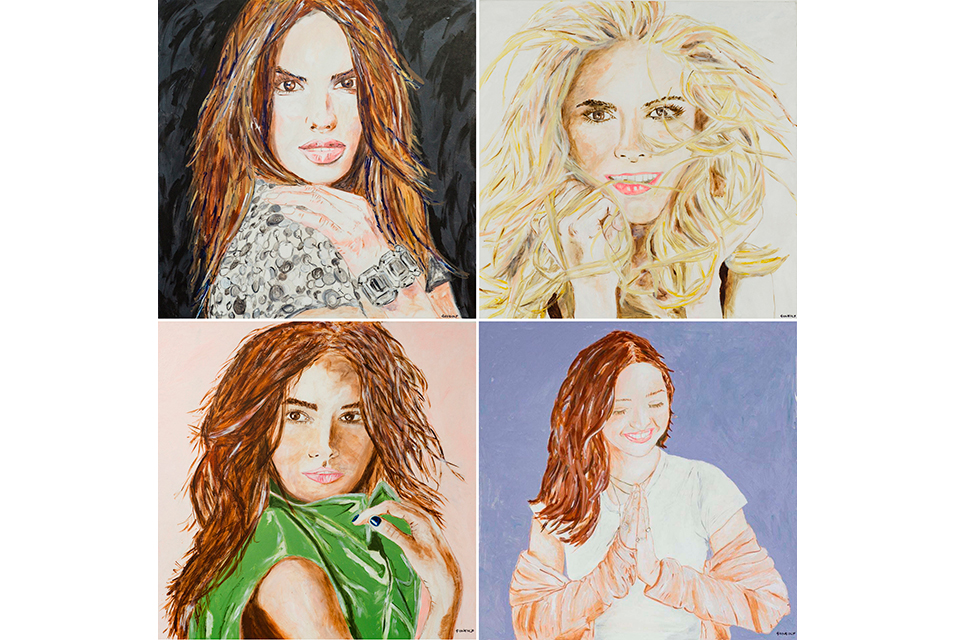 Top supermodels unite: Auction of their portraits to benefit Gates ...