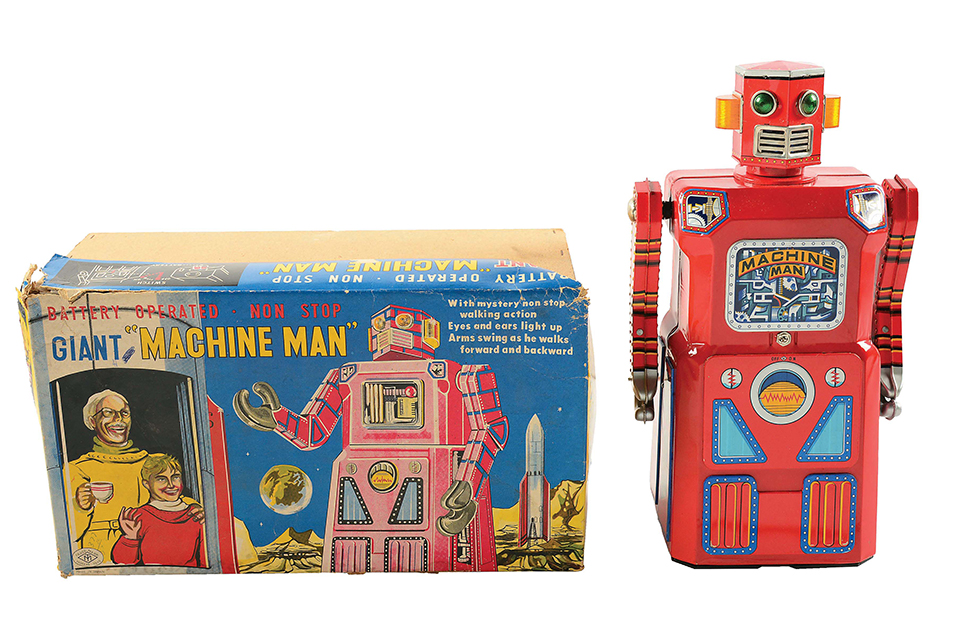 Super-rare Machine Man robot with original box leads Morphy's Sept. 23 ...
