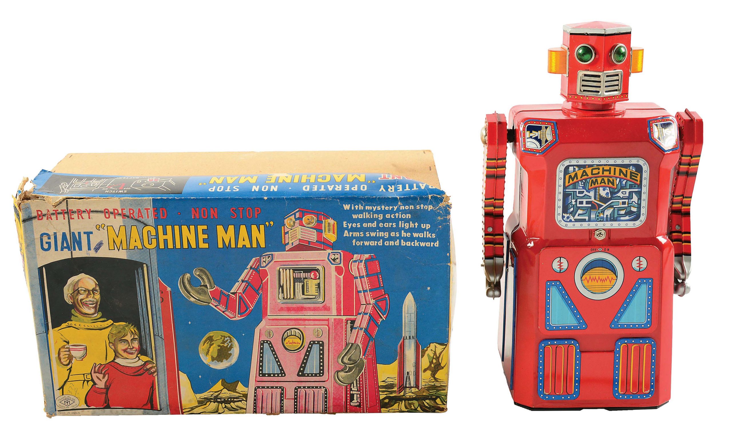 Auction excitement at Morphy’s Sept. 23-24 toy sale as boxed Machine ...