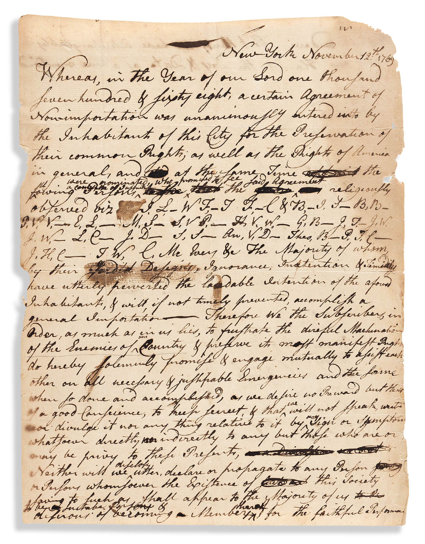 Printed & Manuscript Americana at Swann April 15 Featuring a Noteworthy ...