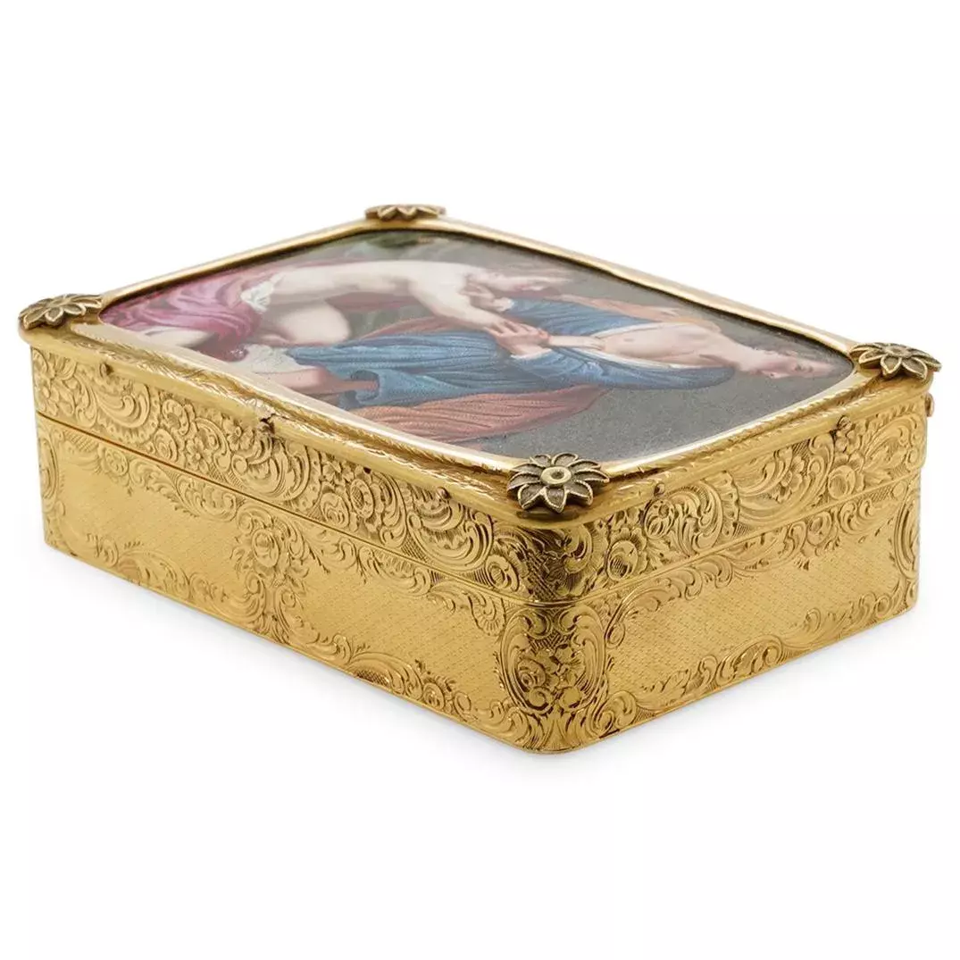 Qianlong Tribute Box & 18K French Gold Box Lead Upcoming Akiba Antiques ...