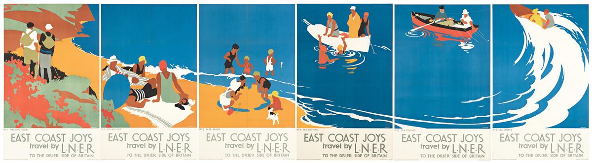 Tom Purvis’ East Coast Joys and Other Vintage Travel Posters Available ...