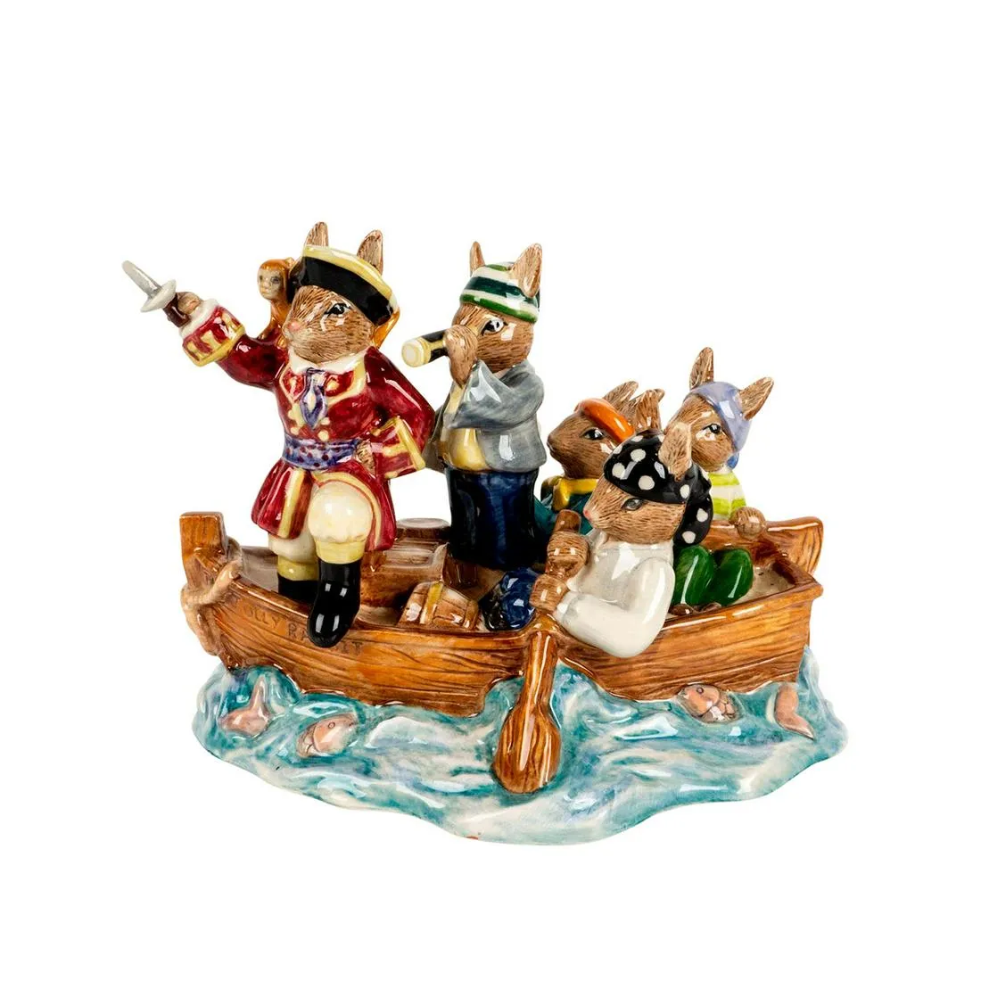 Royal Doulton Prototype Bunnykins Tableau, Land Ho! - Auction Daily