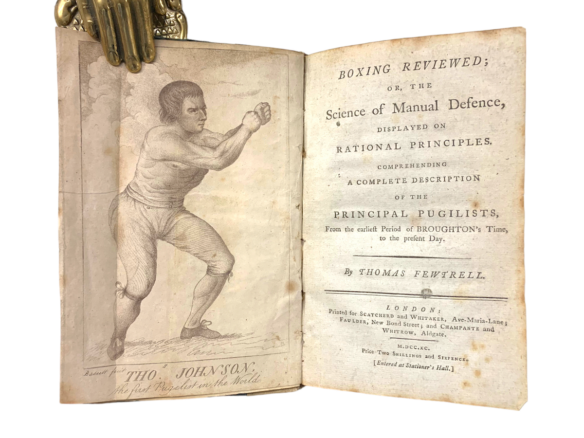 Library of antique British boxing books, ephemera is the main event at ...