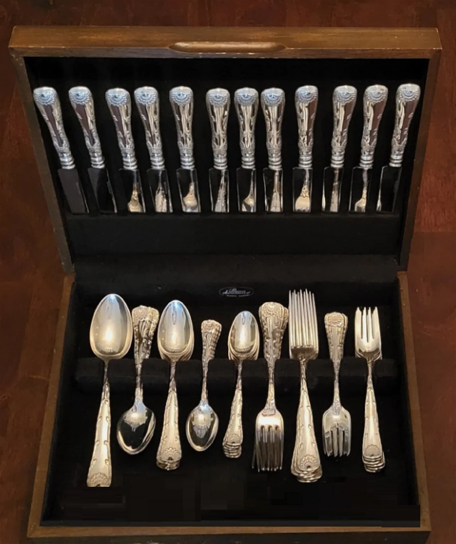 Antique Tiffany Silverware Set, Buccellati Macri Ring Available With SJ ...