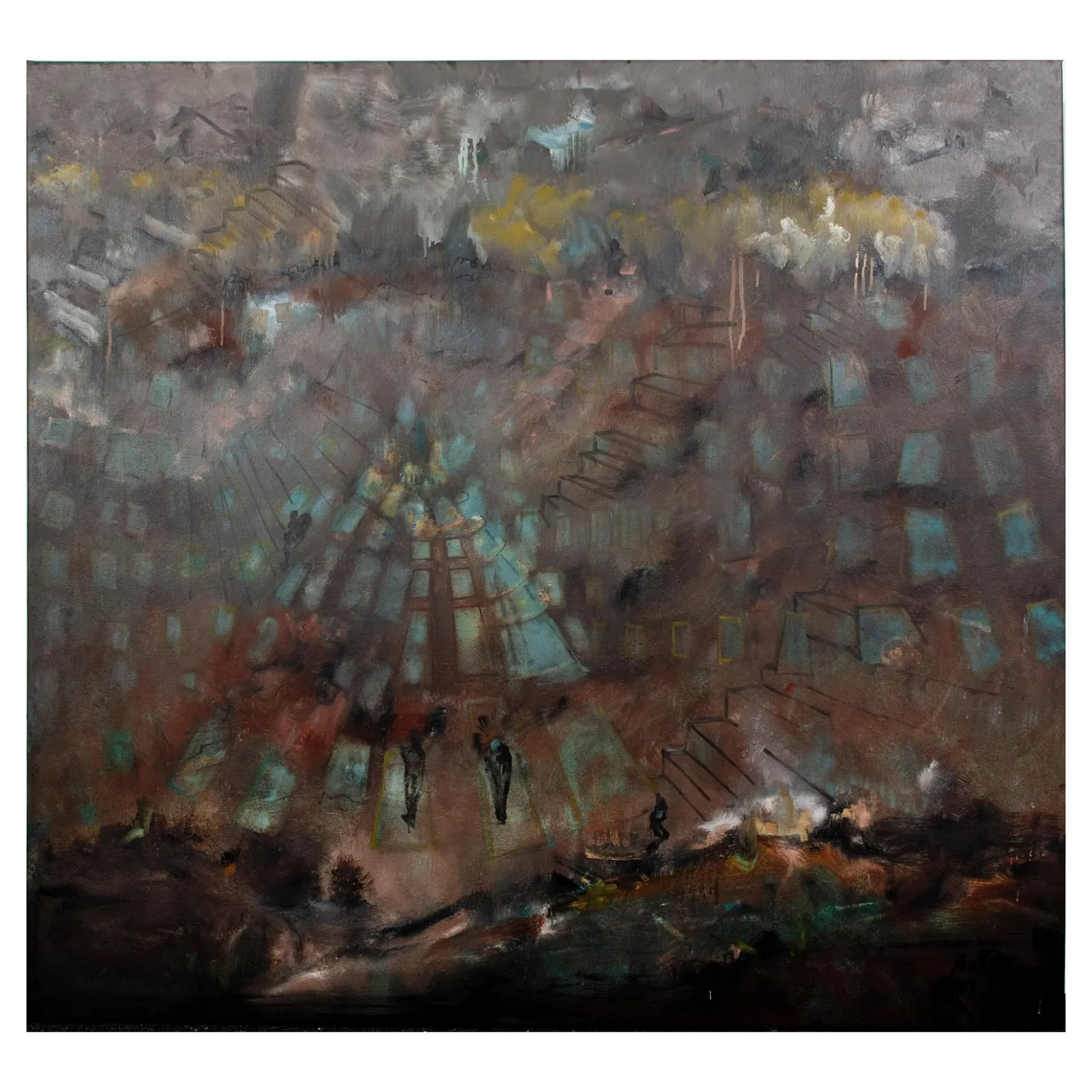 Daniel Bottero, Original Oil on Canvas, Nefesh, Signed - Auction Daily