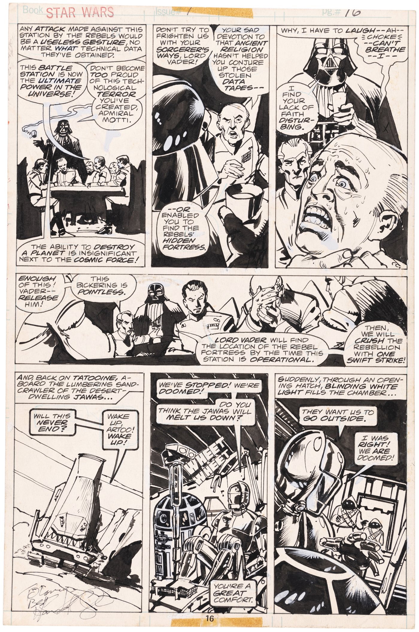 Hake’s Offers Rare 1970s Marvel Art in March Auction - Auction Daily